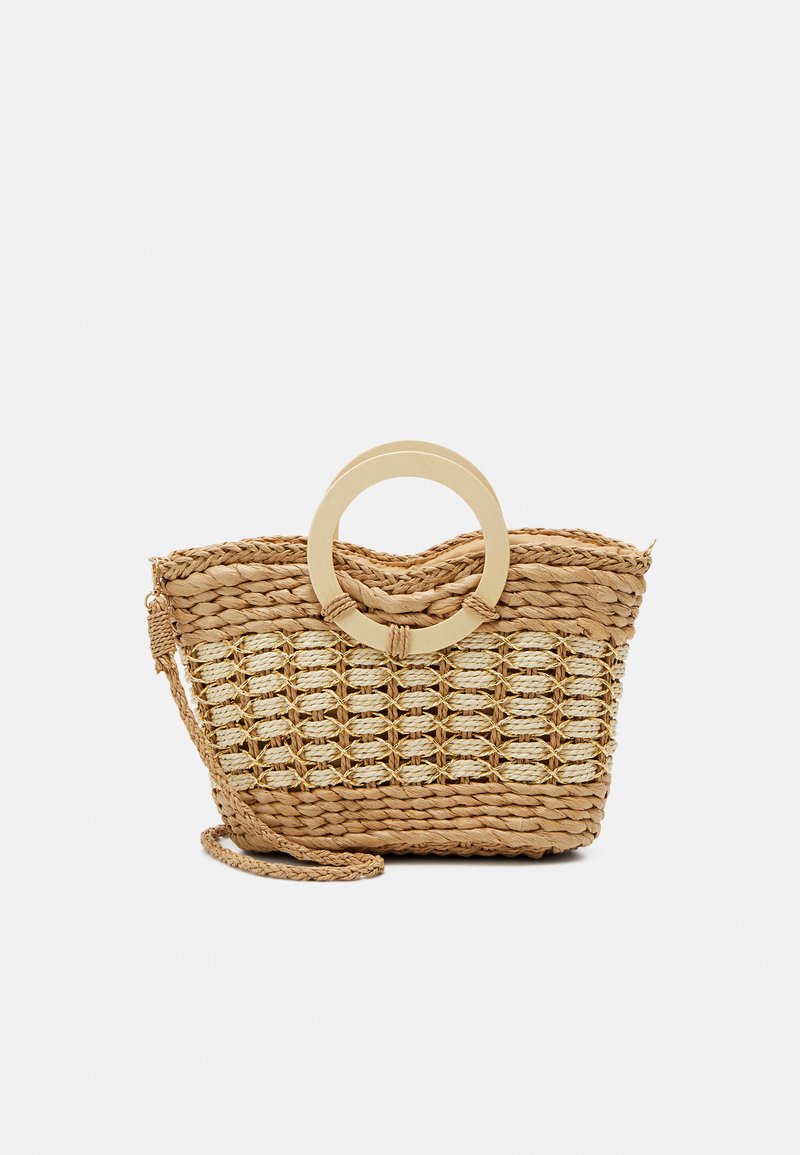 Vero Moda VMFREYA BEACH BAG - Tote bag - tan/beige - Zalando.ie