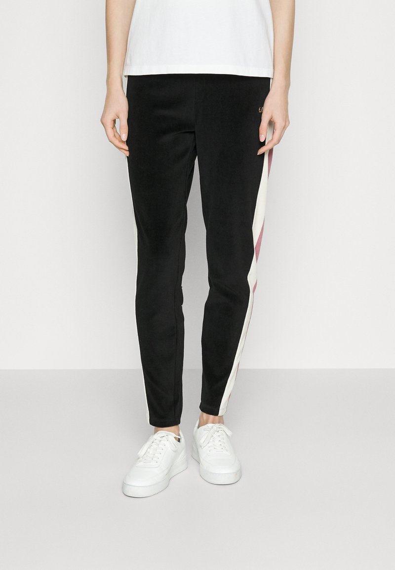 EA7 Emporio Armani Pantalon de survêtement - black/noir - ZALANDO.FR