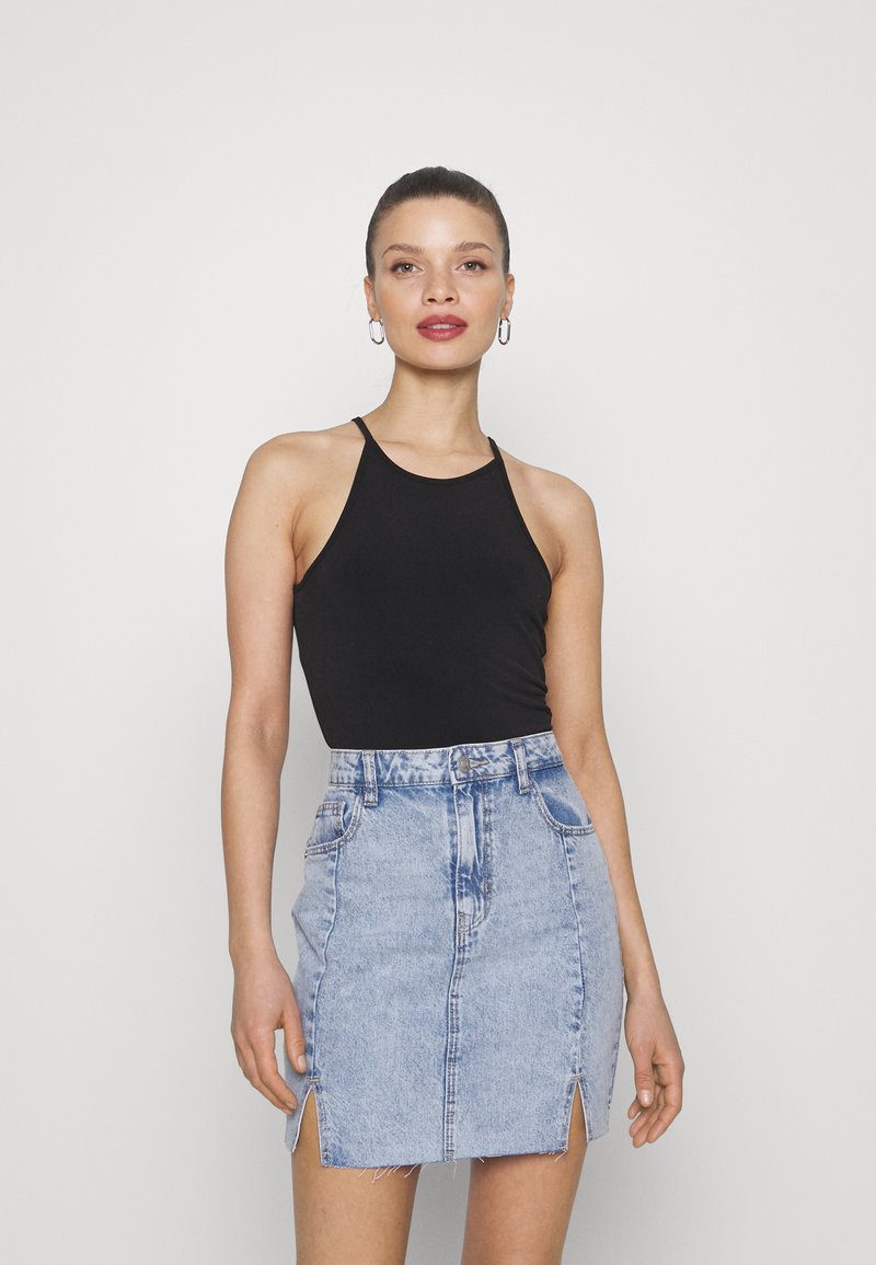 ONLY Petite ONLFANO STRAP BODY - Top - black/sort - Zalando.dk