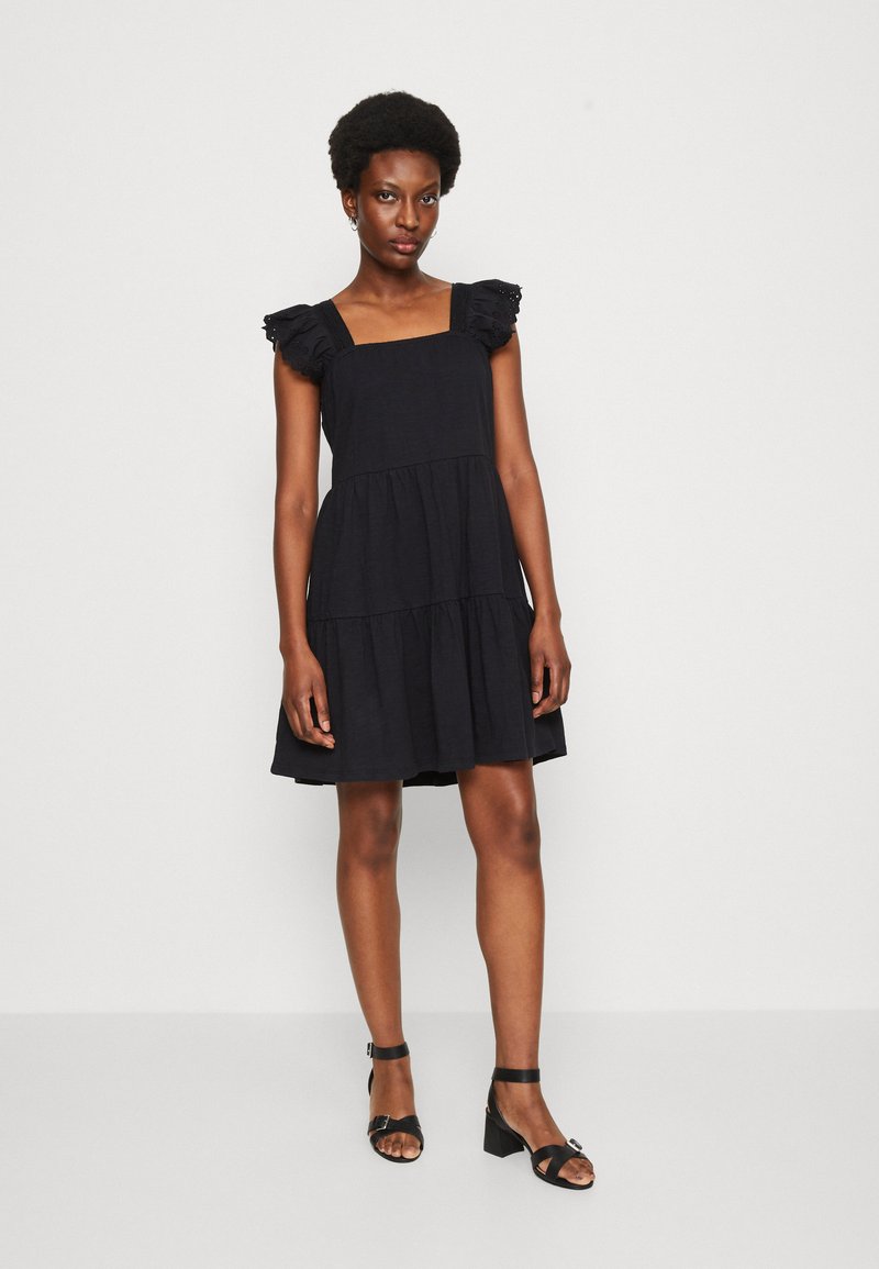 edc by Esprit DRESS - Jerseykjole - black/svart - Zalando.no