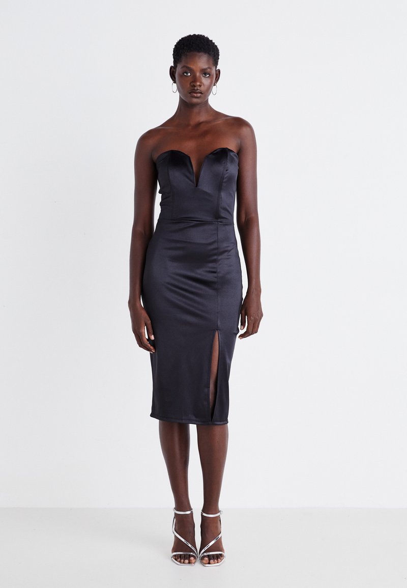 WAL G. MELISSA MIDI DRESS - Abito da sera - black/nero - Zalando.it