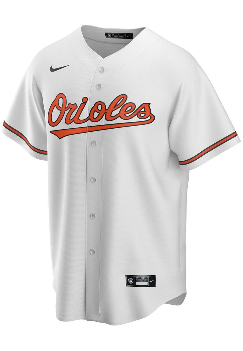 Nike Performance BALTIMORE ORIOLES HOME BASEBALL - Shirt - white ...