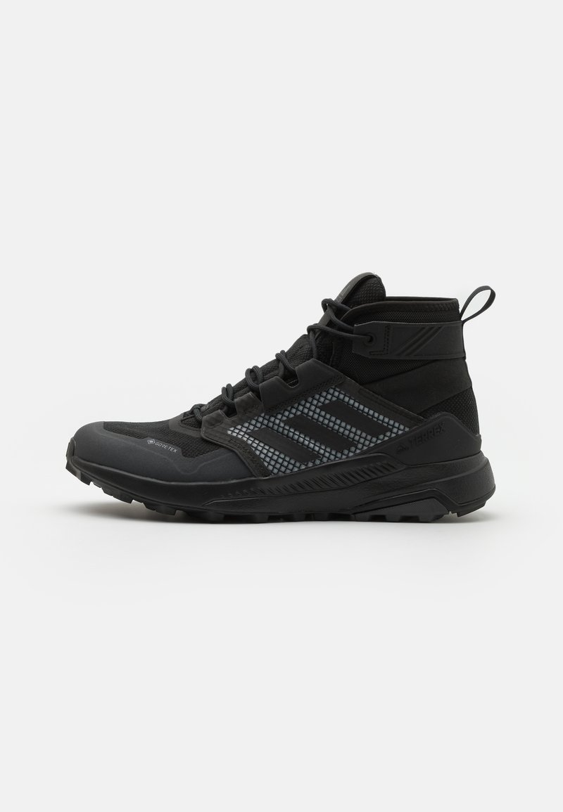 Adidas Terrex TERREX TRAILMAKER MID GTX - Hikingschuh - core black/solid grey/schwarz - Zalando.de