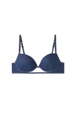Tezenis MOSCOW - Soutien-gorge push-up - u denim blue/denim bleu gris ...