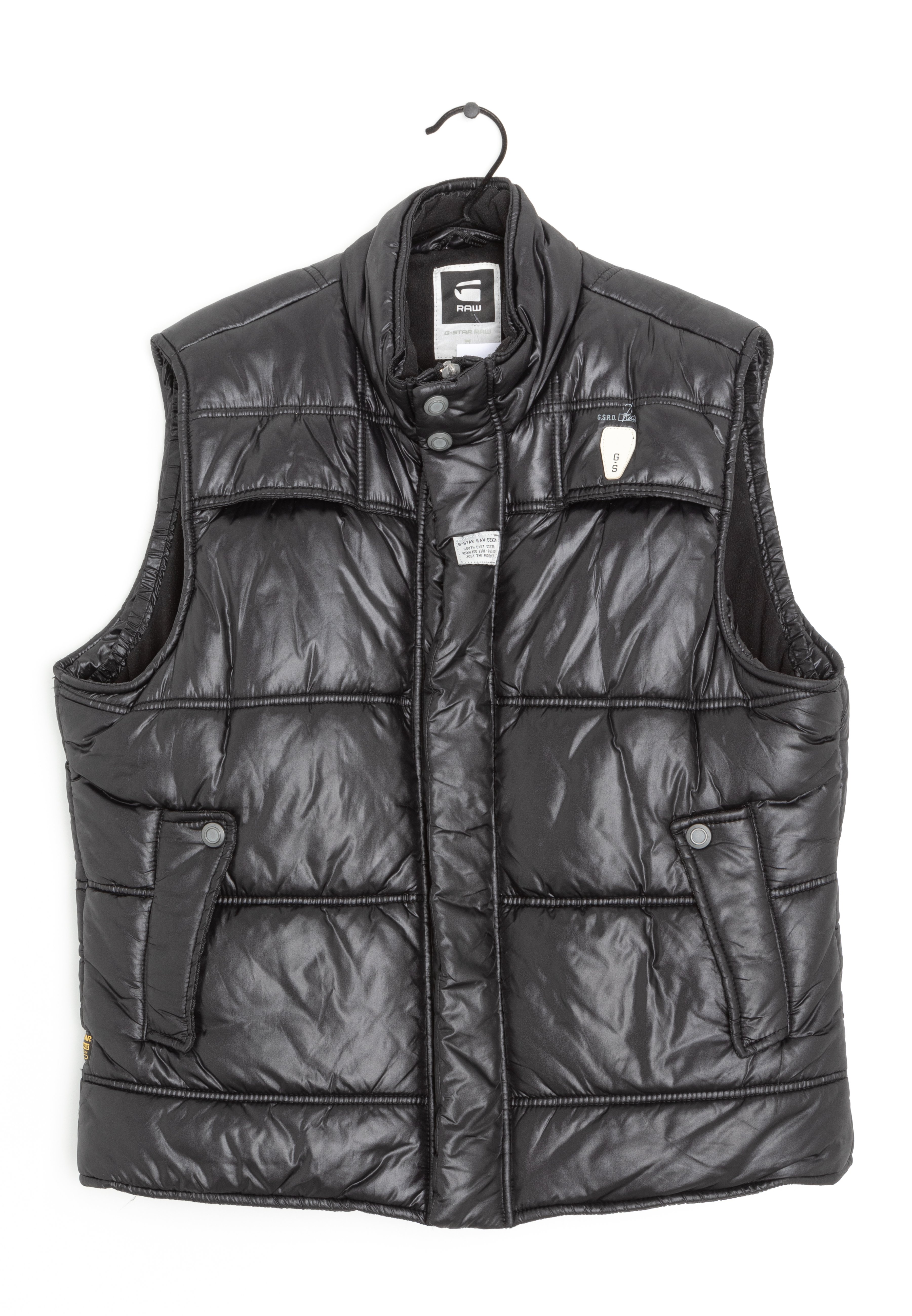G STAR Waistcoat black Pre owned Zalando.ie