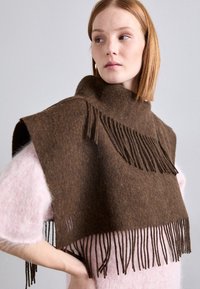 By Malene Birger TURTLA - Écharpe - shitake/marron chiné - ZALANDO.BE