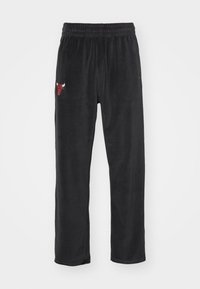 New Era NBA CHICAGO BULLS TRACK PANT - Club wear - black - Zalando.co.uk