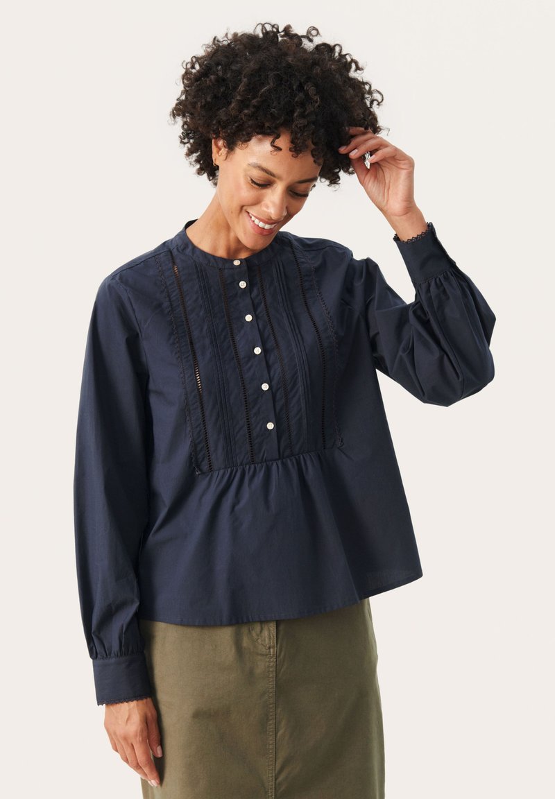 Part Two FILICAPW - Blouse - dark navy/bleu marine - ZALANDO.FR