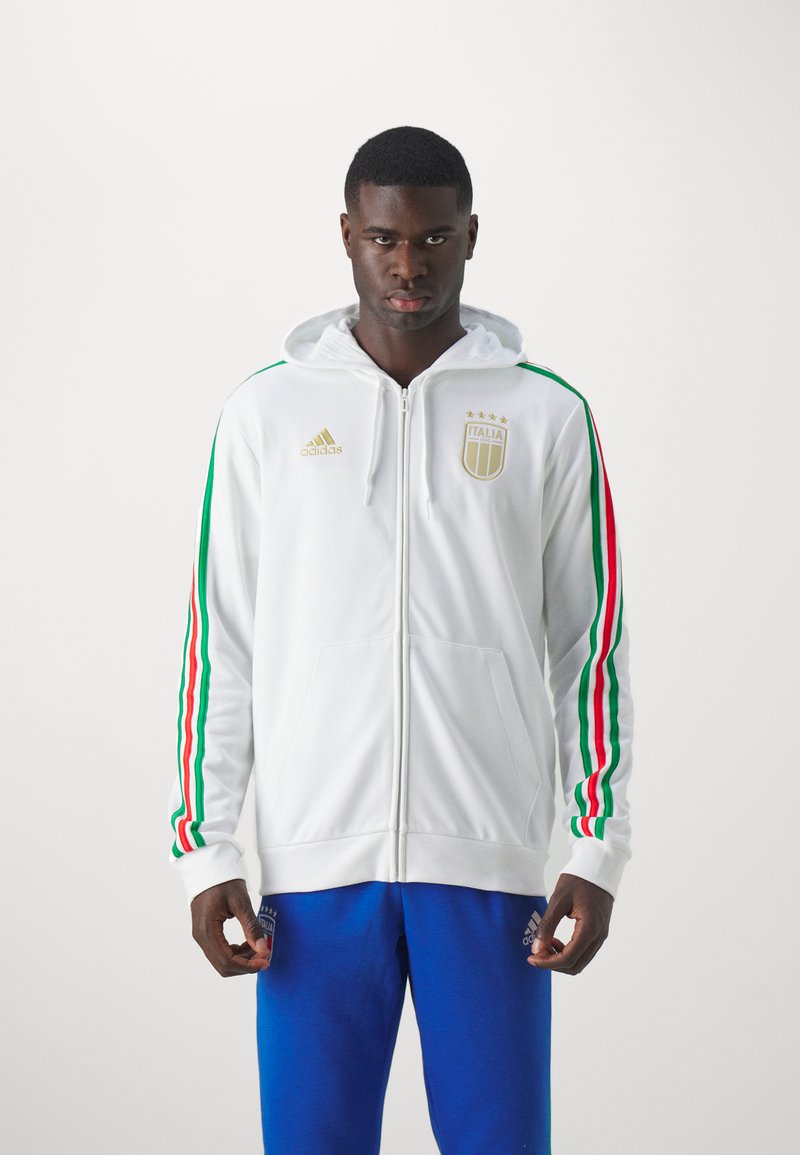 adidas Performance ITALY FIGC FULL ZIP - National team wear - white ...