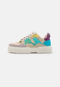 Buffalo Sneakers basse - beige/blue/beige - Zalando.it