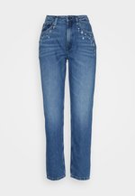 Guess MOM - Blugi loose fit - blau/denim albastru închis - Zalando.ro