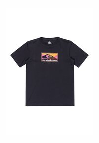 Quiksilver GRADIENT BOX - Print T-shirt - ktp/black - Zalando