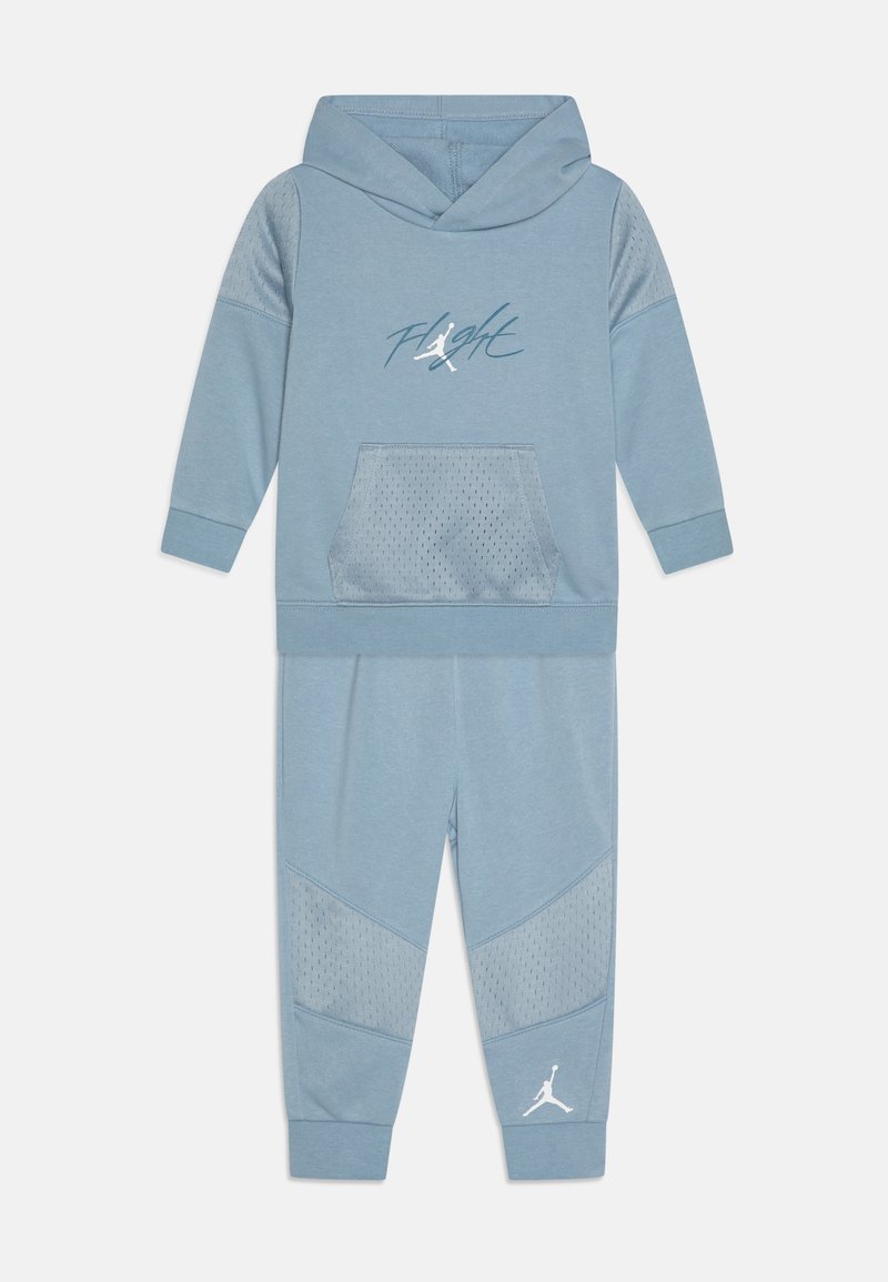Jordan OFF COURT FLIGHT UNISEX SET - Tracksuit - blue grey/blue-grey ...