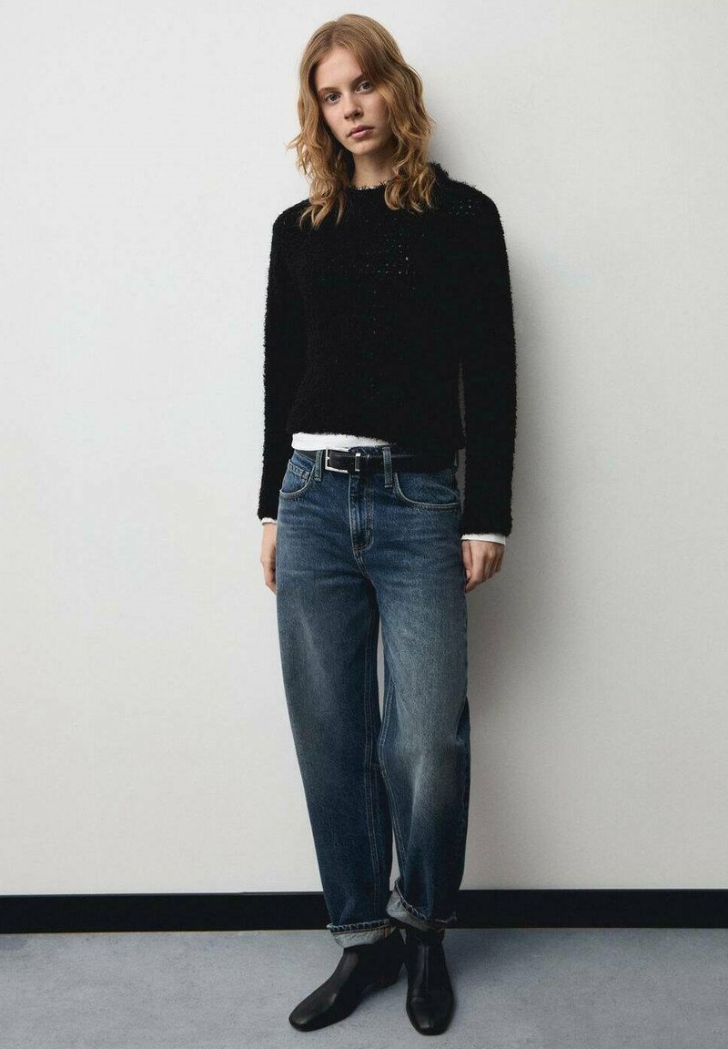 Mango HAIRY - Jumper - nero/black - Zalando.ie