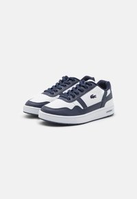Lacoste T-CLIP CHILDREN TRAINERS - Sneaker low - white/navy/weiß - Zalando.ch