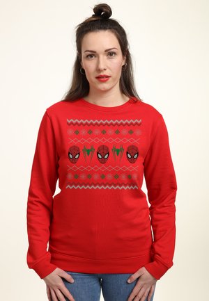Henry Tiger SPIDER-MAN CLASSIC SPIDEY JAPAN - Sweater - red/rood ...