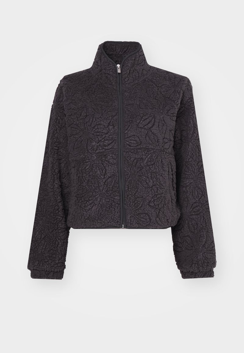 Roxy BLURRY CLOUD - Fleecejacka - phantom/svart - Zalando.se