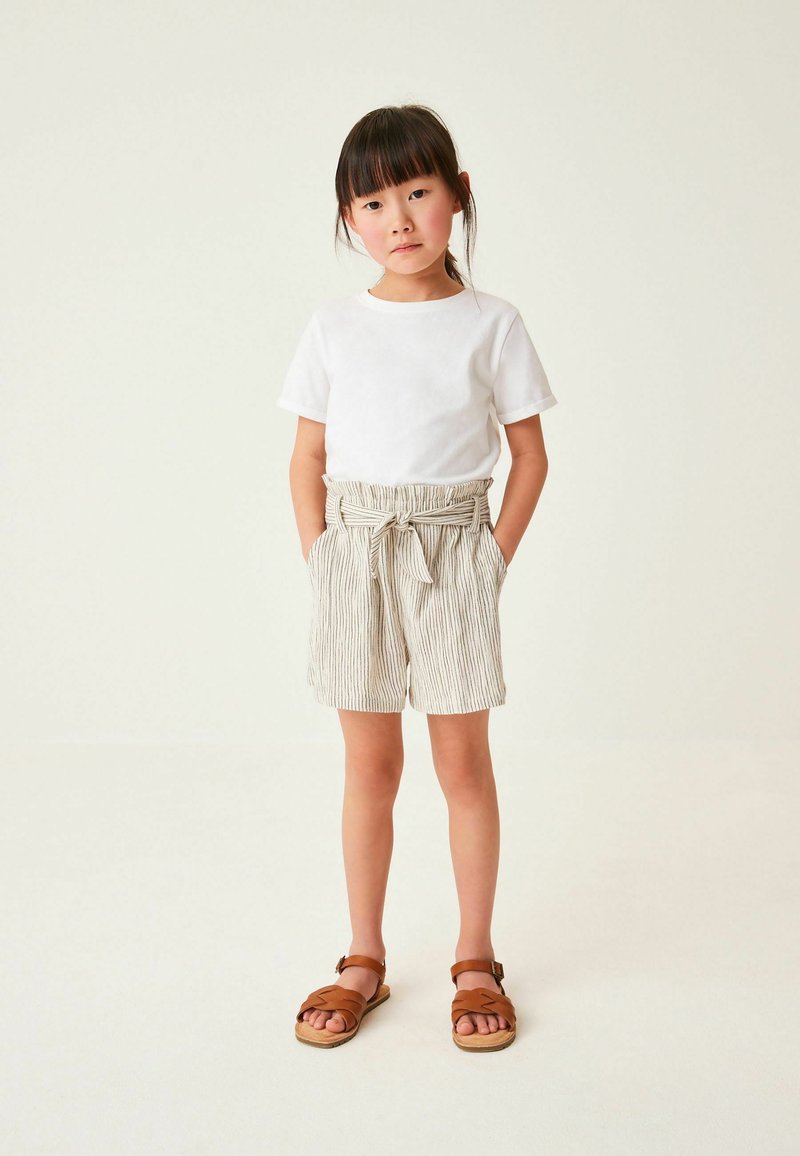 Next SOFT SHORTS - Shorts - black white stripe/nero - Zalando.it