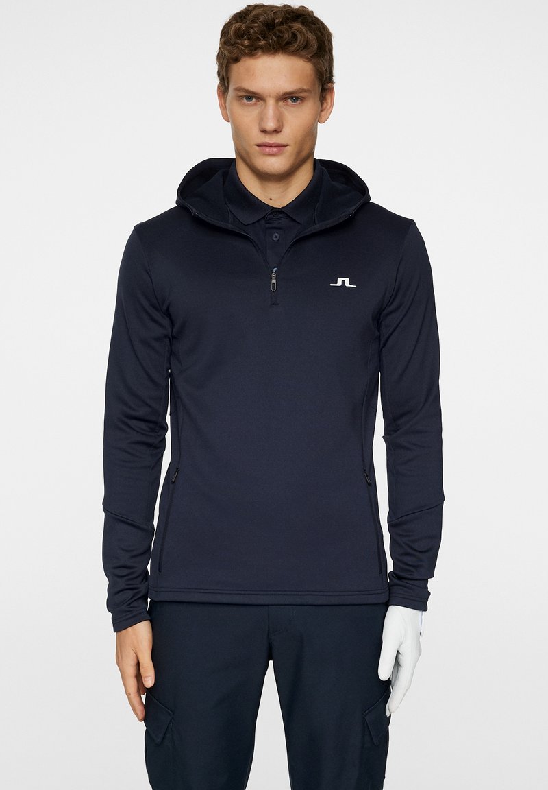 J.LINDEBERG Sports AERIAL QUARTER ZIP - Sweatshirt - jl navy/blå ...
