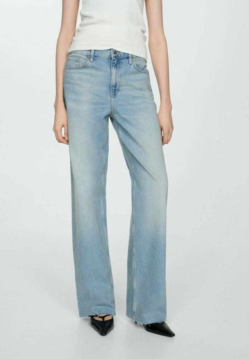 Mango DENIS - Jeans Straight Leg - jasnoniebieski vintage/hellblau ...