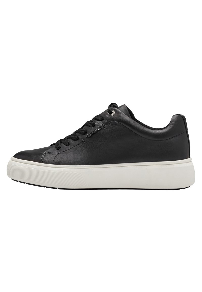 Tamaris Joggesko - black leather/svart - Zalando.no