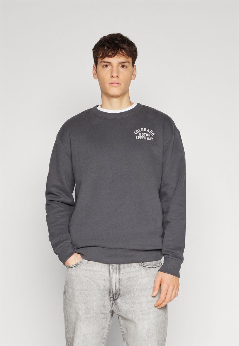Hollister Co. DESTINATIONS CREW - Sweatshirt - asphalt/svart - Zalando.se