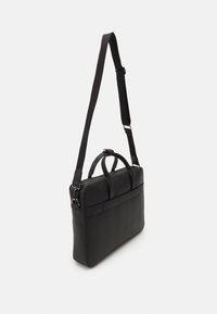 Zign LEATHER UNISEX - Laptop bag - black - Zalando.co.uk