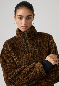 Levi's® GEMMA ZIP - Fleece jumper - annessa/anthracite night/black ...