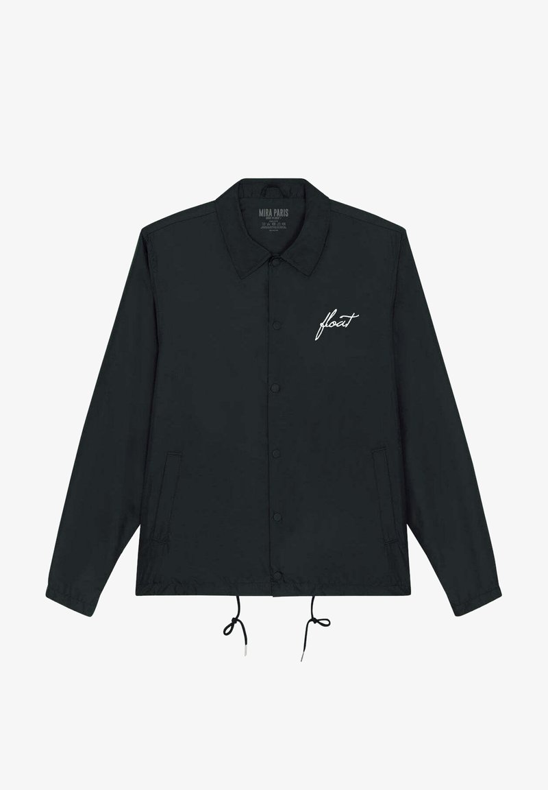 Mira Paris FLOAT EMBROIDERY UNISEX - Summer jacket - black - Zalando.ie Mira Paris FLOAT EMBROIDERY UNISEX - Summer jacket - black - Zalando.ie