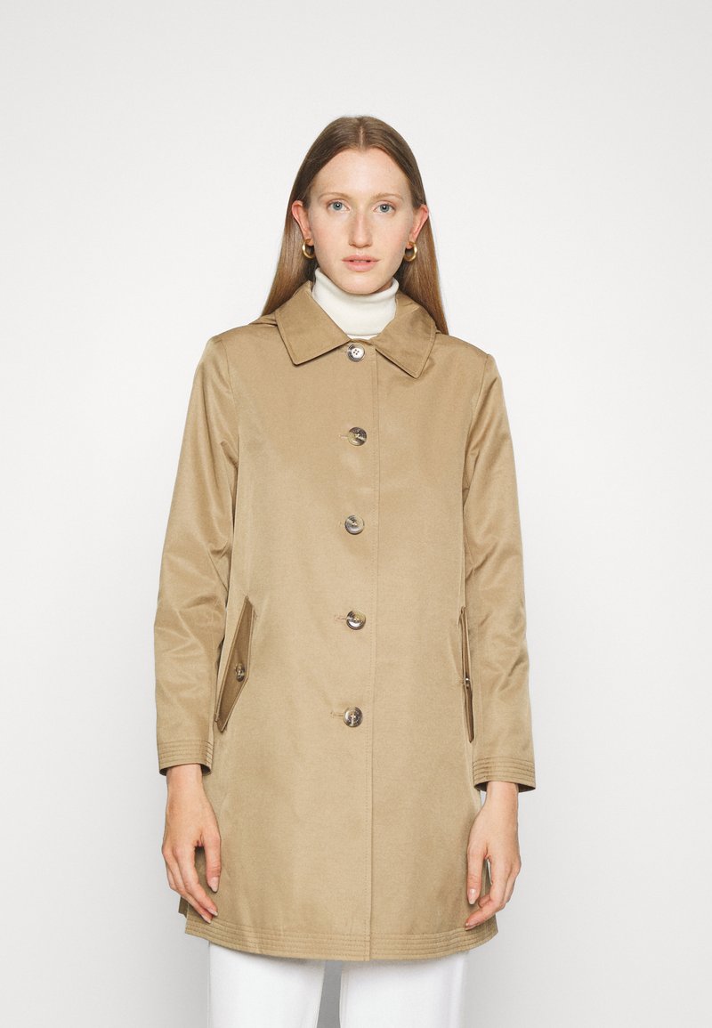 Lauren Ralph Lauren HOODED LINED COAT - Classic coat - new tan/tan ...