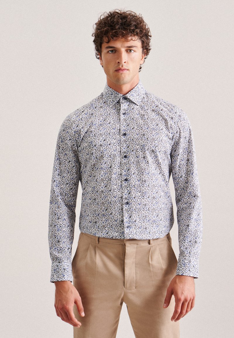 Seidensticker SHAPED - Shirt - green/dark green - Zalando