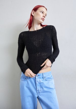 EDITED FRANTJE - Strickpullover - schwarz - Zalando.at