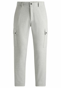 HUGO GLIAN - Pantalon cargo - light grey six/gris clair - ZALANDO.FR