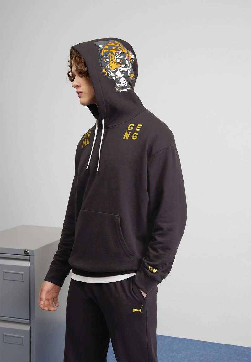 Puma GAMING - Felpa con cappuccio - black/nero - Zalando.it
