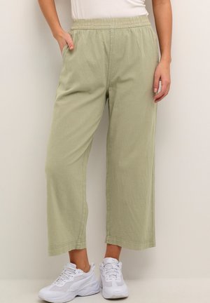 Kaffe DACIA AMBER - Broek - poison green/groen - Zalando.nl