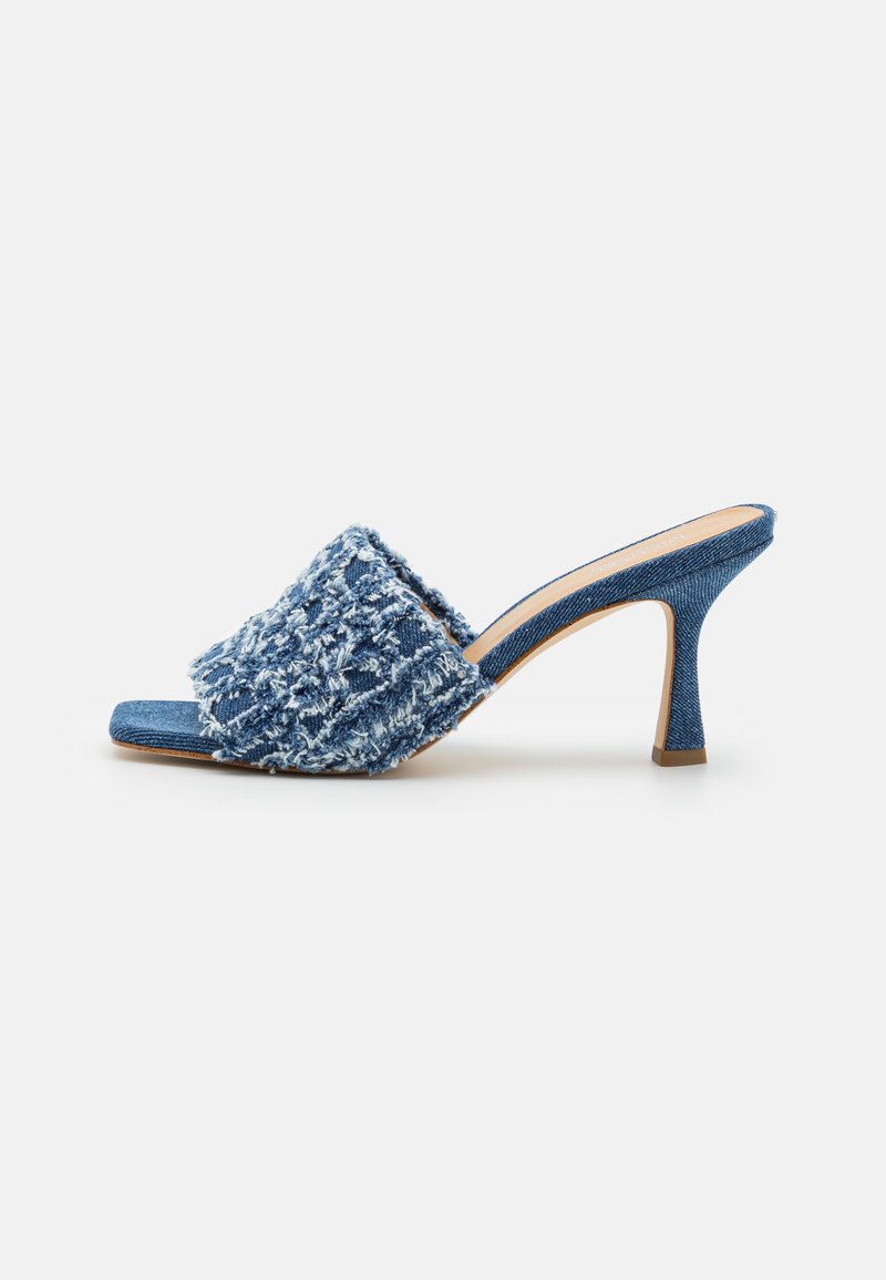 MICHAEL Michael Kors TESSA MULE - Heeled mules - denim/blue - Zalando.co.uk