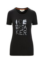 Icebreaker LOGO - T-Shirt print - black/schwarz - Zalando.at