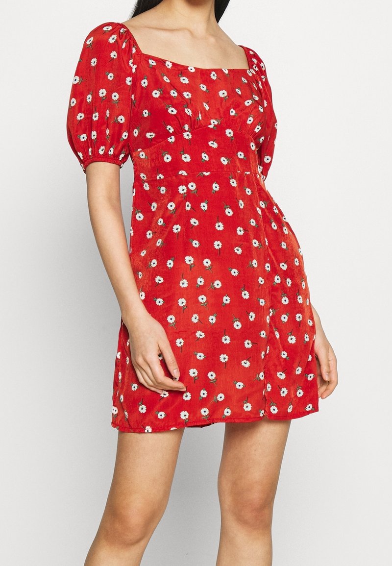 Missguided Jurk - red/rood - (Pre-owned) - Zalando.nl