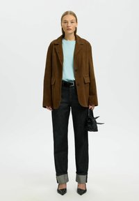 Selected Femme - T-shirt basic/jasnoniebieski - Zalando.pl