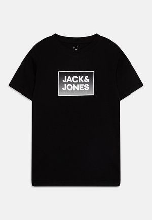 Jack & Jones Junior JJECORP LOGO TEE CREW NECK - T-Shirt print - black ...