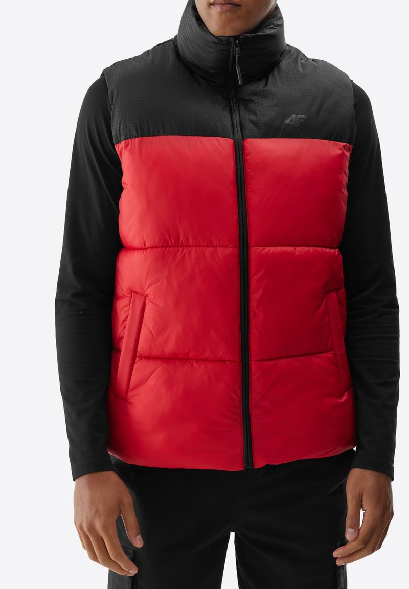 4F Chaleco - red/rojo - Zalando.es