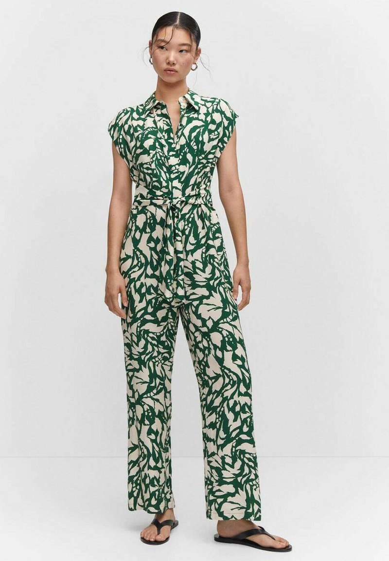 Mango ROMINA - Mono - zelená/verde - Zalando.es