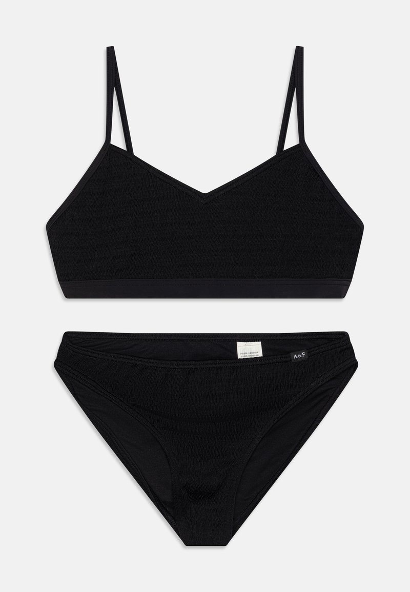 Abercrombie & Fitch TRIANGLE - Bikini - black/zwart - Zalando.nl