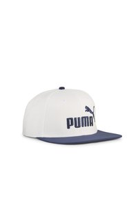 Puma LOGO FLAT BRIM - Cap - navy white/blue - Zalando