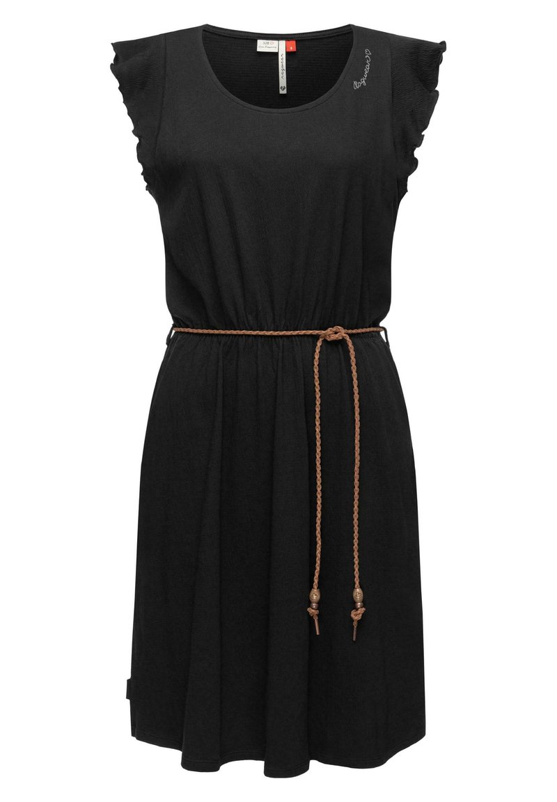 Ragwear CELLIA - Hverdagskjole - black/sortmeleret - Zalando.dk