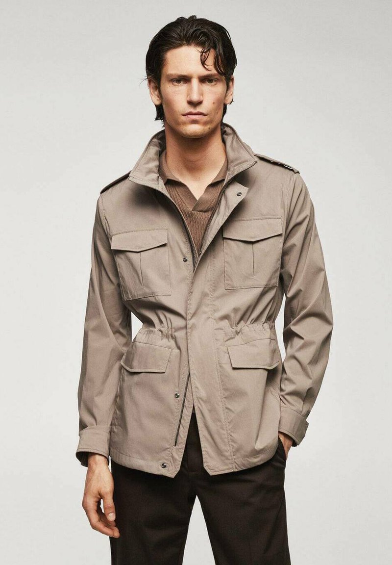 Mango GARZA - Summer jacket - sand - Zalando.ie