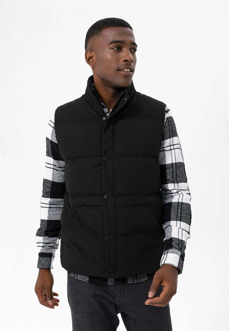 Daniel Hills REGULAR FIT - Waistcoat - black - Zalando.ie