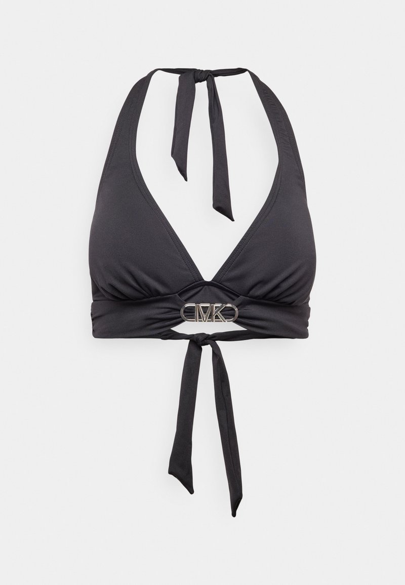 Michael Michael Kors Halter Bikini Top Black Uk