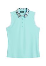 J.LINDEBERG Sports GIGI SLEEVELESS - Piké - aruba blue/blå - Zalando.se