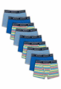 MINOTI 9 PACK - Boxerky - blue white/modrá - Zalando.cz